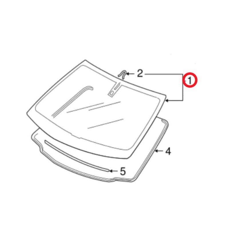 Windshield Glass Front